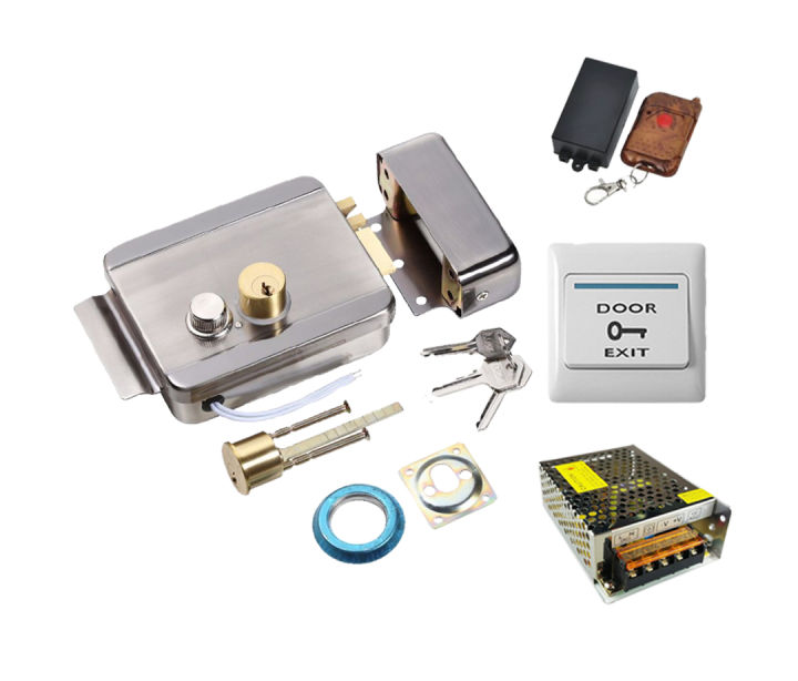 Electronic RIM Door Lock (Set 2) | Daraz.com.np