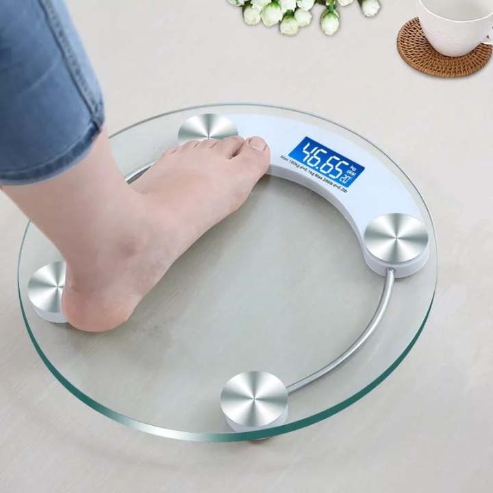 12Mm Thick Glass Weighing Machine Digital Glass Bathroom Weight ...