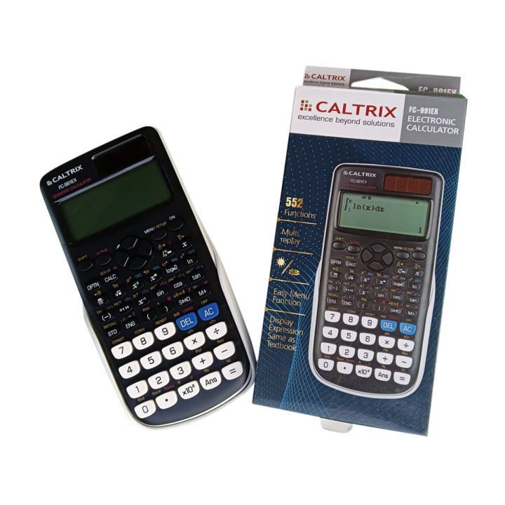 Caltrix FC-991 Ex Engineering Calculator | 552 Function Multiple Replay ...