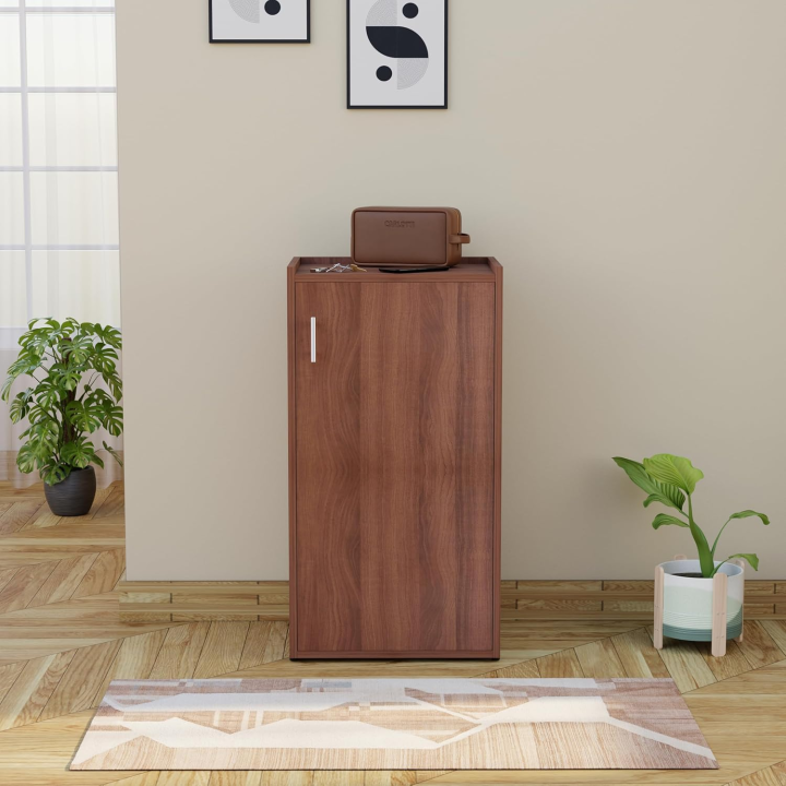 Footsy Engineered Wood Vertical Shoe Rack Or Multipurpose Daraz With ...