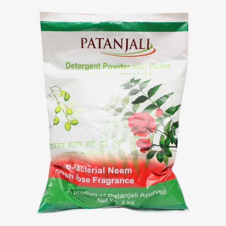 Patanjali Popular Detergent Powder With Herbs 2Kg | Daraz.com.np