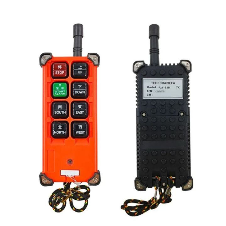 Easy Installation F21-E1B Wireless Crane Remote Control 8 Buttons 380V ...