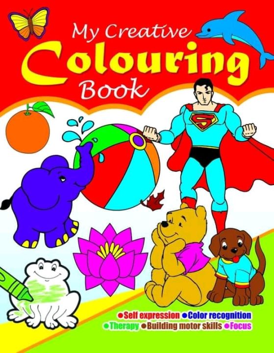 My Creative Colouring Book | Daraz.com.np
