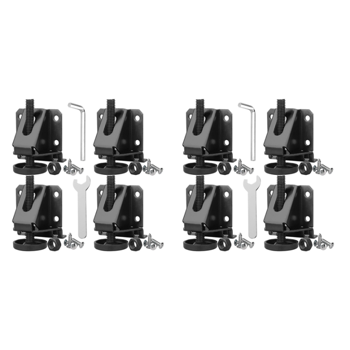 NCANRUI 8X Heavy Duty Leveling Feet Furniture Levelers Adjustable Table ...