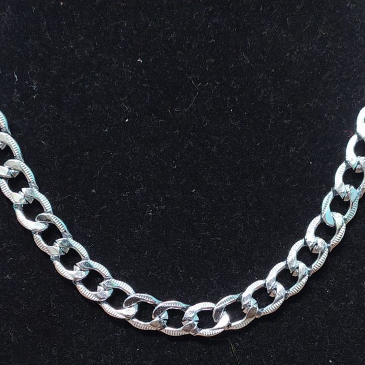 Icy Chain Miami Cuban Link Necklace For Men Upgraded Closure 45cm ...