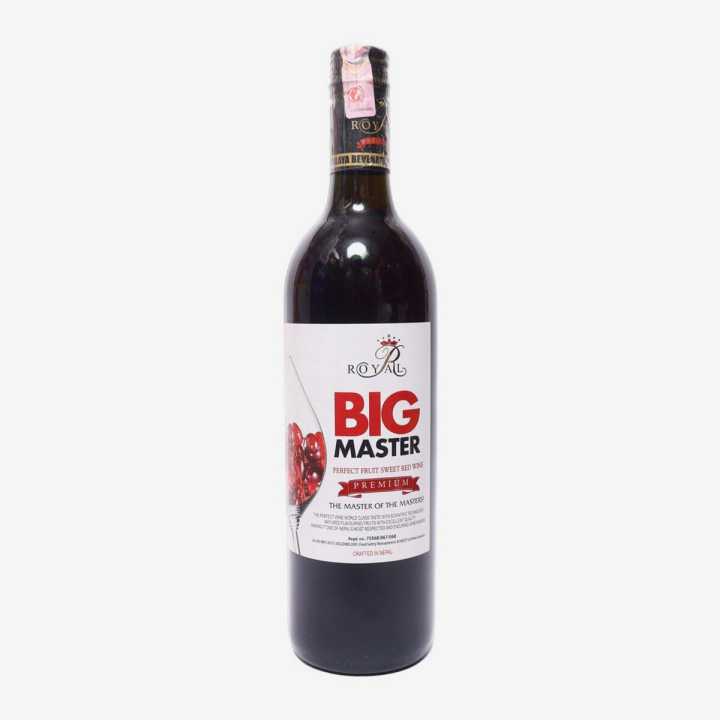 Royal Big Master Regular Perfect Fruit Sweet Red Wine 750Ml | Daraz.com.np