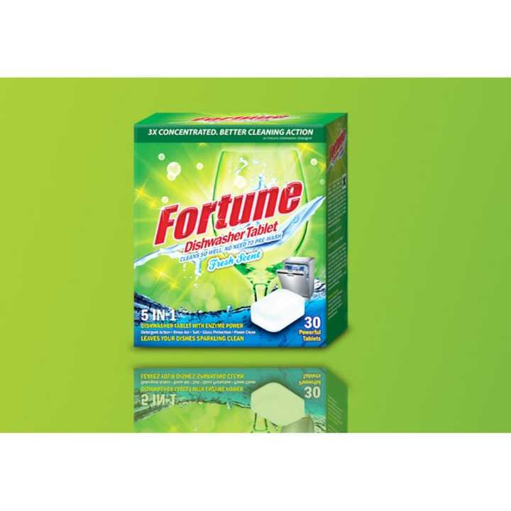 Fortune Dishwasher Tablet 1 Box (30 tabs) | Daraz.com.np
