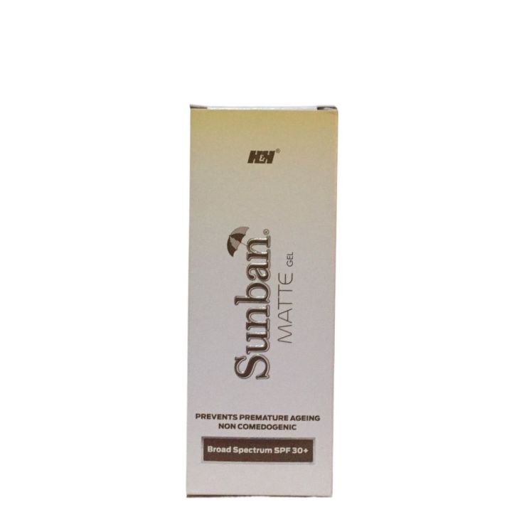 Sunban Matte Gel SPF 30 75 gm | Daraz.com.np