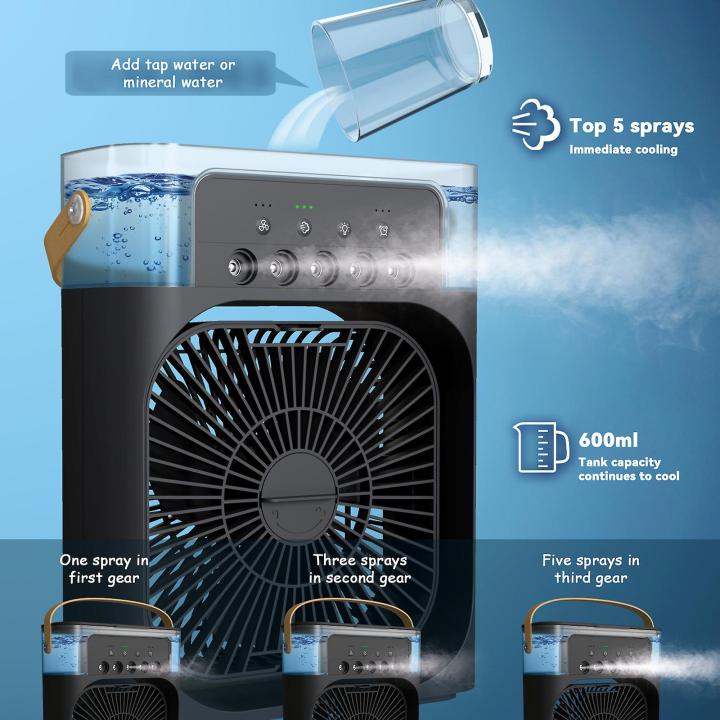 4 In 1 Mini Air Cooler Fan plus Humidifier | Daraz.com.np
