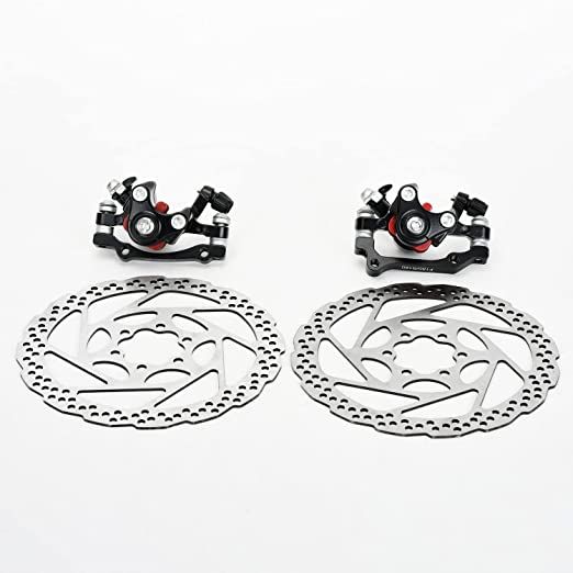 Mechanical Disc Break Calipers & Rotors Front and Back | Daraz.com.np