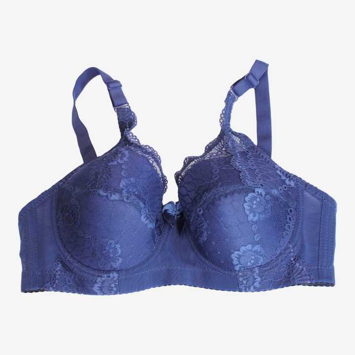 Plain Navy Blue Color Bra For Women | Daraz.com.np