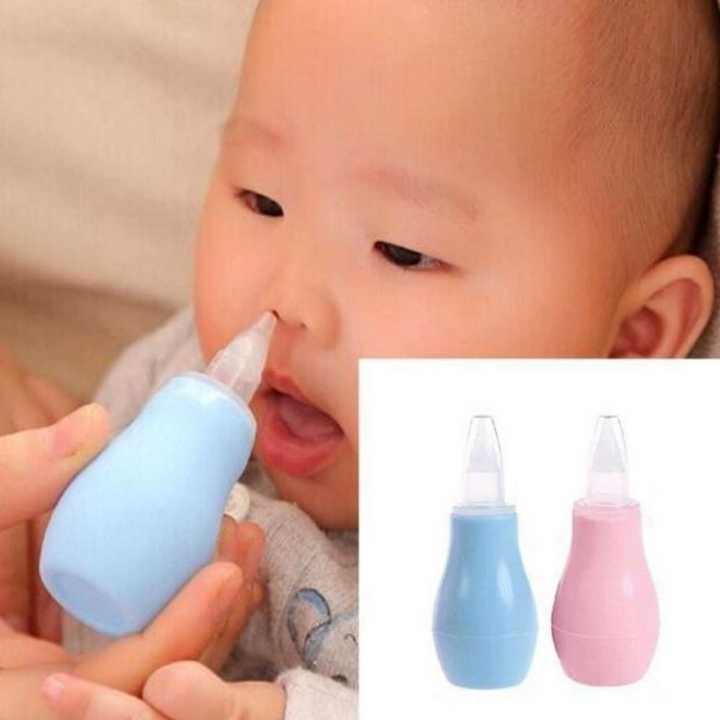 Safe Soft Silicone Baby Aspirator , Nasal Pump For Nose Cleaning-1 Pcs ...