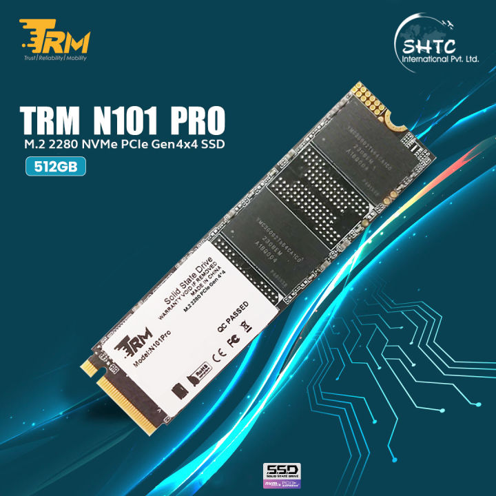 TRM N101 Pro NVMe M.2 Solid State Drive (SSD) - 512GB | Daraz.com.np