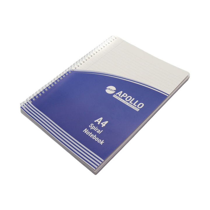 Apollo Papers World Map Printed Spiral Notebook, A4, White/Blue | Daraz ...