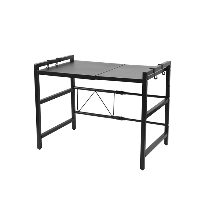 Nullmul Expandable Microwave Oven Rack, 2-Tier Adjustable Kitchen ...