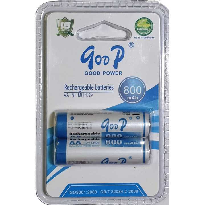 Goop Good power Rechargeable Battery - 2 Pcs | Daraz.com.np