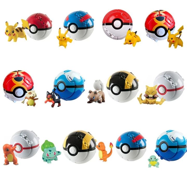 Squirtle Kids Toy Variant Toy Eevee Action Figure Pocket Toys Pokemon ...