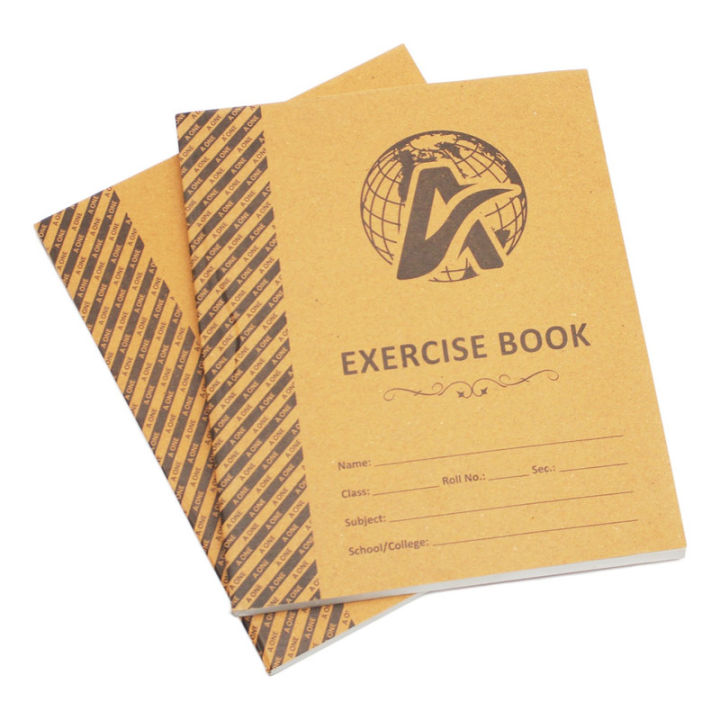 Brown A-One Globe Printred Exercise Book Set Of 6 | Daraz.com.np