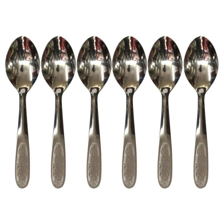 Stainless Steel Table Spoon Set Of 12 Pieces | Daraz.com.np