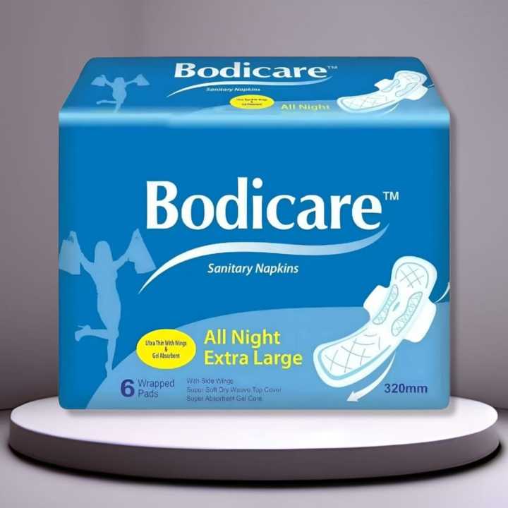 Bodicare Sanitary Napkin Ultra Thin With Wings & Gel Absorbent 320 mm 6 ...