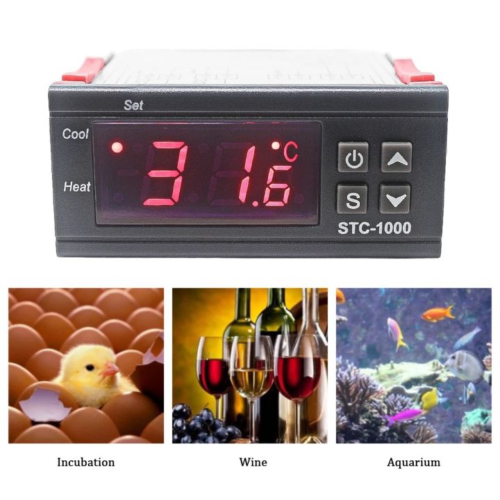 STC1000 Temperature Control (Heating & Cooling Controller) For Poultry ...