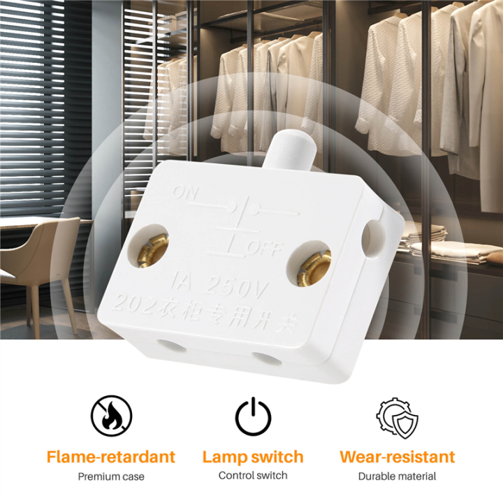 6Pcs Door Led Switch for Closet Light,Normally Closed Cabinet ...