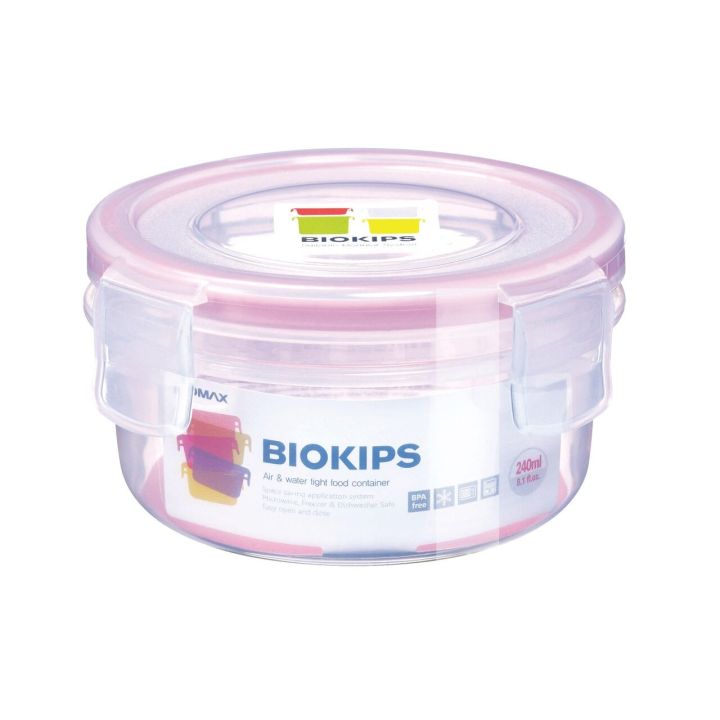 Komax Biokips Plastic Food Storage Containers / Lunch Box with Lids ...