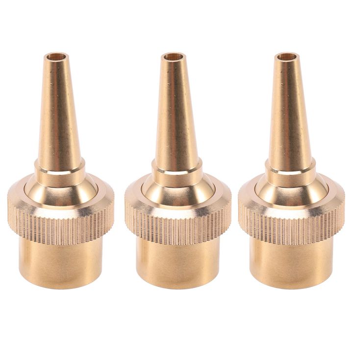 30Pcs 1/2 Inch DN15 Brass Jet Straight Fountain Water Nozzles Pool ...