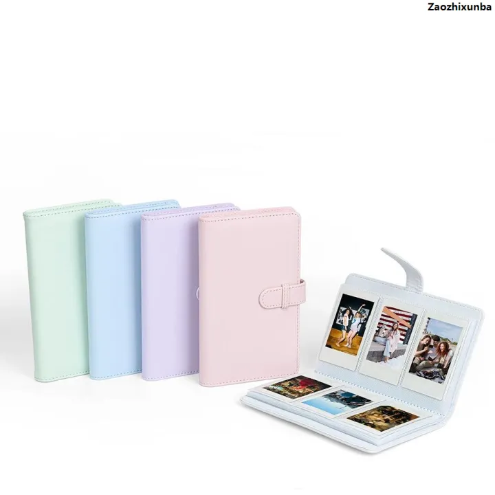 Zaozhixunba108 Sheets Portable 3 inch Photo Album for Fujifilm Instax ...