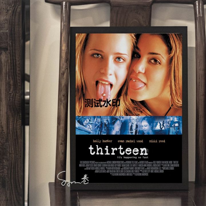 Thirteen Movie Posters, Canvas Prints, Teen Films, Thirteen Walls, Art ...