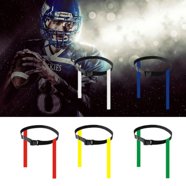Adjustable Sports Competition Flag Football Webbing Waist Flag Bright ...