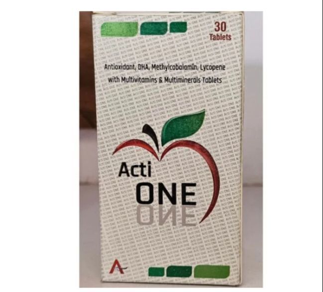 Acti ONE Tablet(Antioxidant-Multivitamin-Multimineral) 30 Caps | Daraz ...