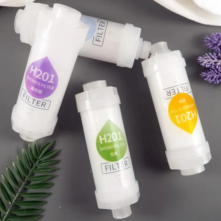 Jasmine Lavender Shower Head Filter Anti-scaling filter impurities ...