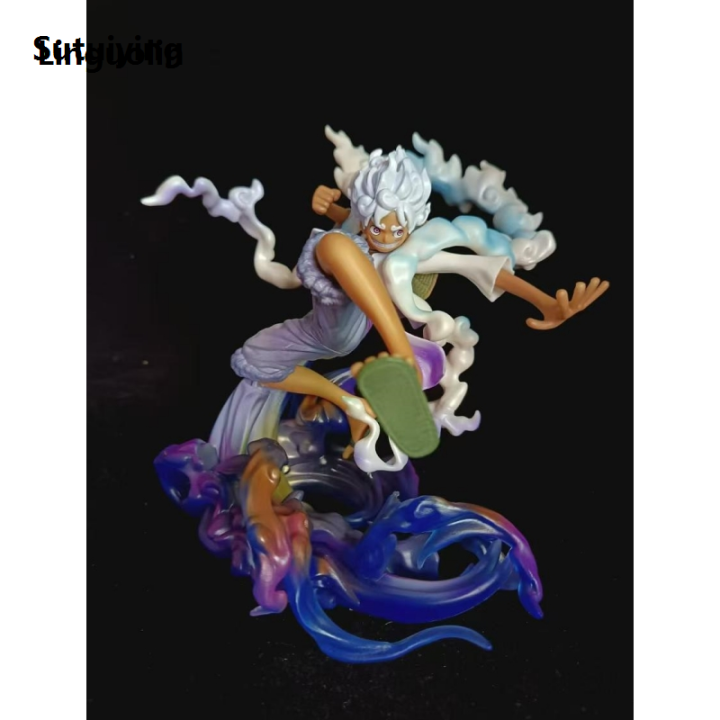 Linguolin Sutuiying 21cm Luffy One Piece Nika Fifth Gear Form Awaken ...