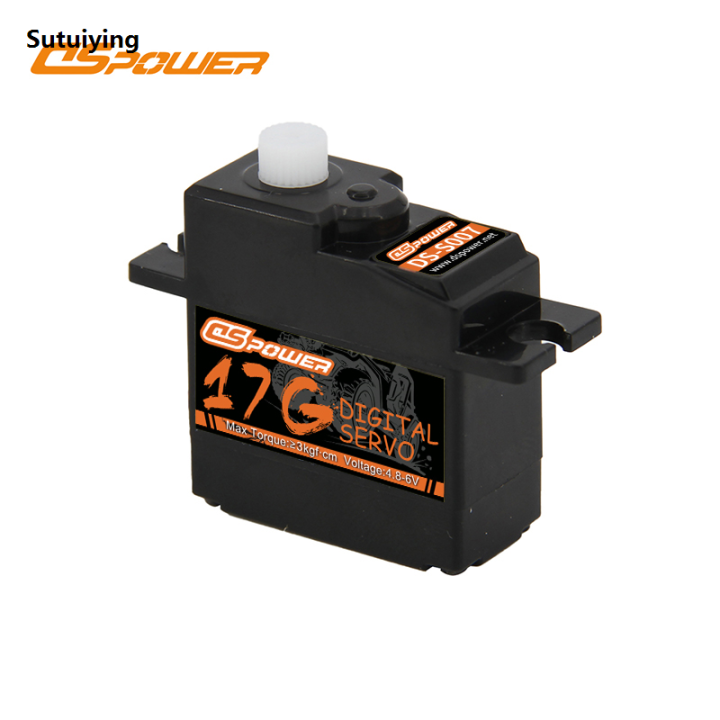 Sutuiying DSPOWER 17g 21g Mini Digital Servo 4.2KG Motor for 1/18 1/16 ...