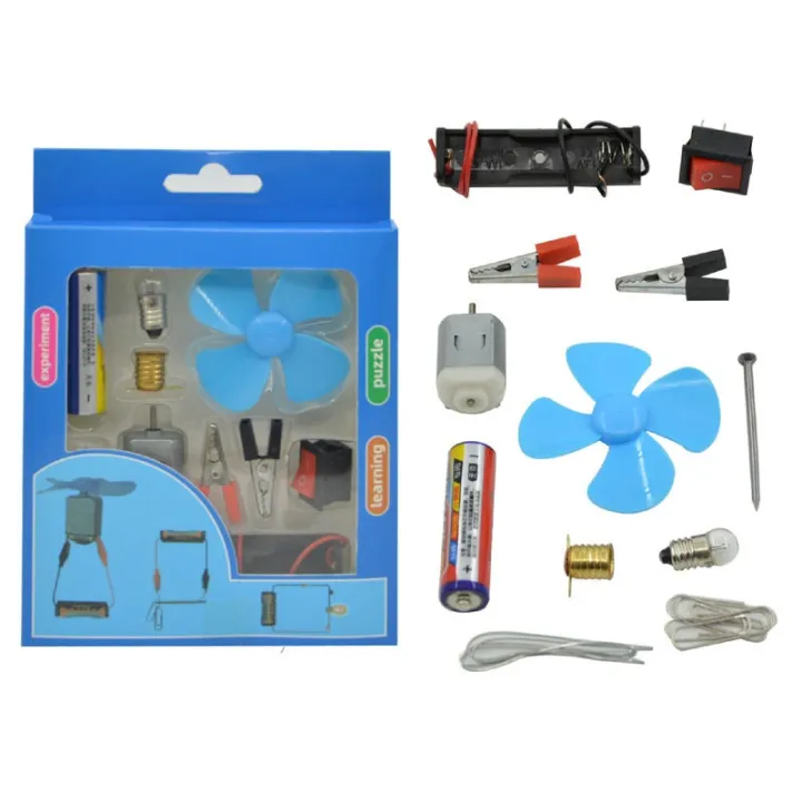 Kids Circuit Learning Kit School Science Experiment Stem Education ...