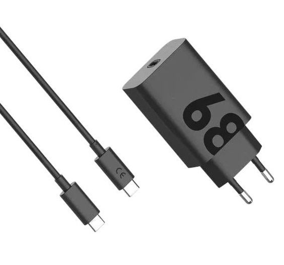 Motorola TurboPower 68 Watt GaN USB-C Wall Charger + USB-C Cable ...