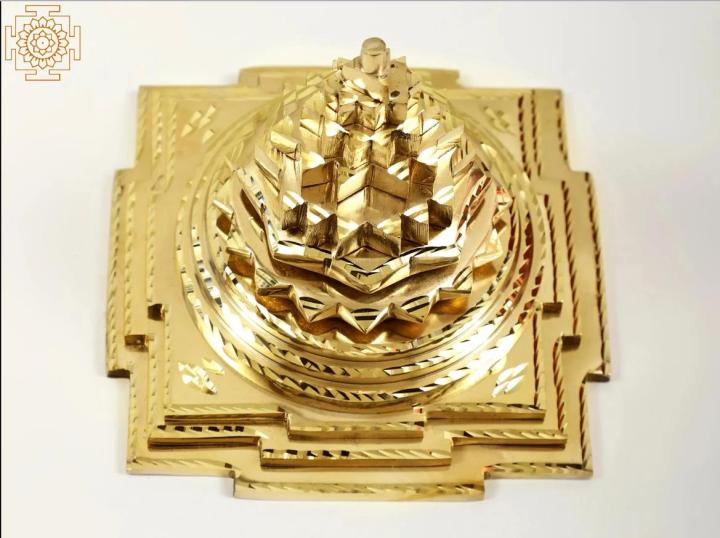 Sumeru Shree Yantra - Brass Shri Meru Chakra Metal Made | Daraz.com.np