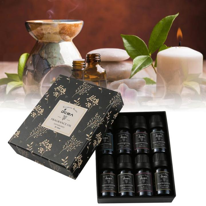 Pure Natural Essential Oils Gift Set: Eucalyptus, Lavender, Peppermint ...