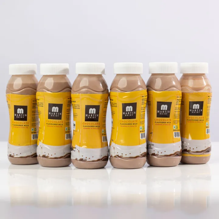 Martin Dairy Chocolate Flavored Milk 200ml [6 piece pack] | Daraz.com.np
