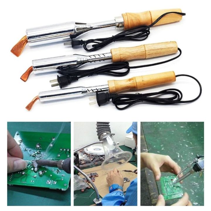 220V Hot Sale Tool Welding Soldering Iron Station Solder Welding Wood ...