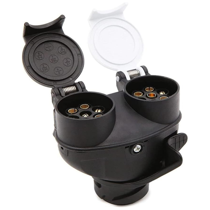 Towing Car RV Trailer Side Replacement Plug Waterproof Socket Adapter ...