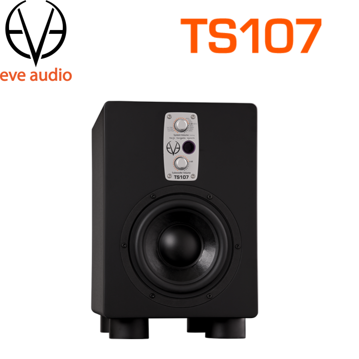 EVE Audio TS107 7 inch Studio Active Subwoofer with Passive Radiator ...