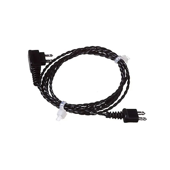 2 Pin Single Pocket Hearing Aid Wire , Hearing Aids Accessory For Axon ...