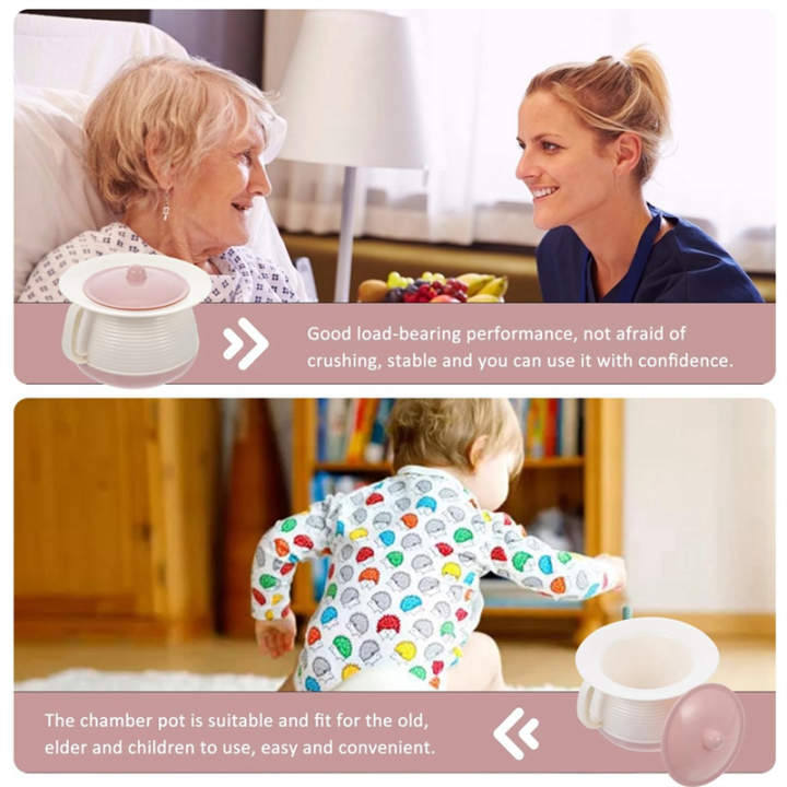 Chamber Pot, Urinal Portable Toilet Spittoon Suitable for the Elderly ...