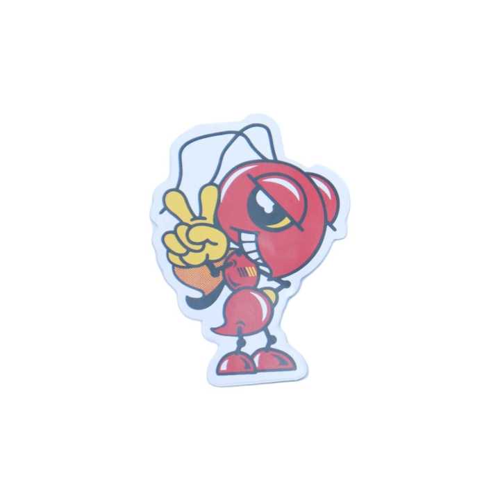 Red Color Ant Print Sticker | Daraz.com.np