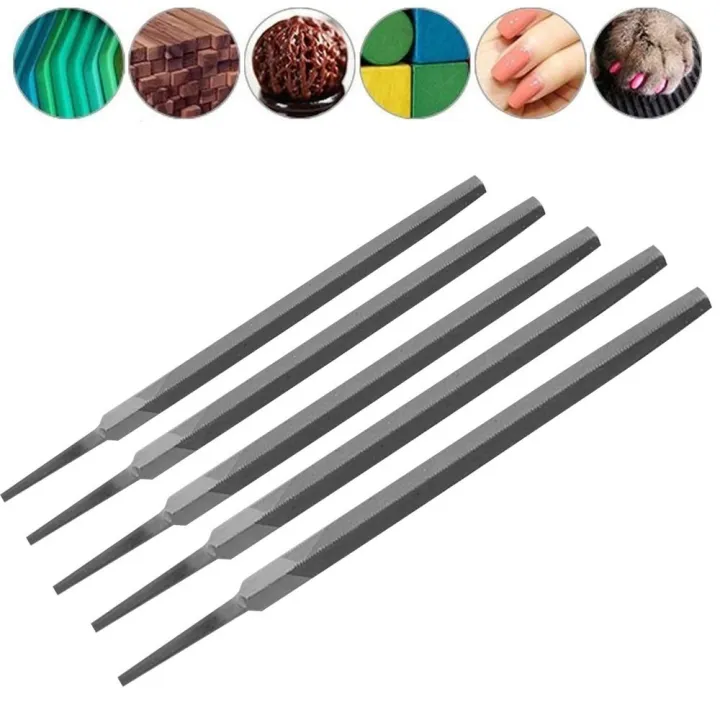 High-quality Steel Triangle Saw File 6/8/10/12/14 Inch Triangle Hand ...