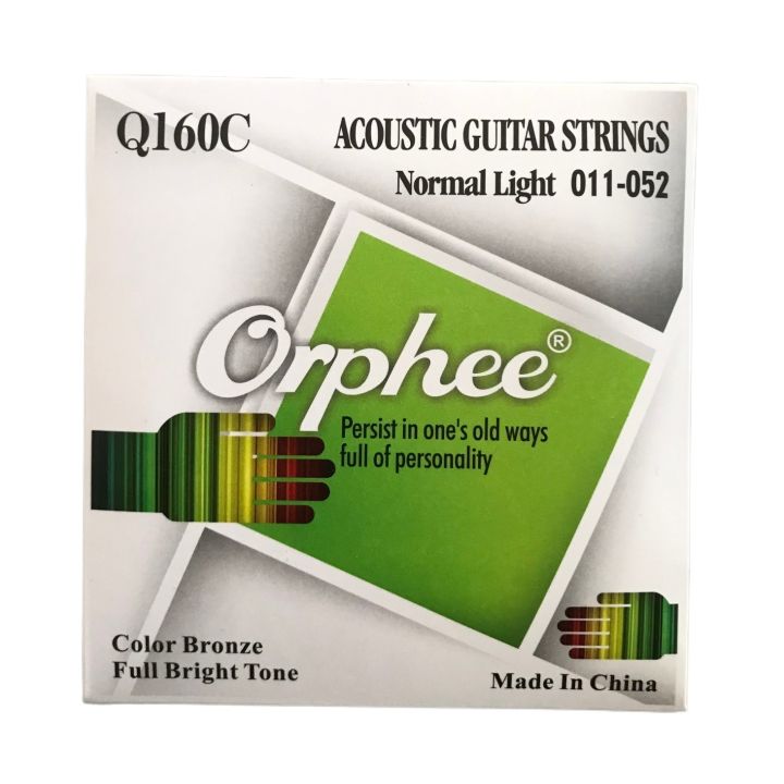 Orphee Q160C Acoustic Guitar String Set 11-52 | Daraz.com.np