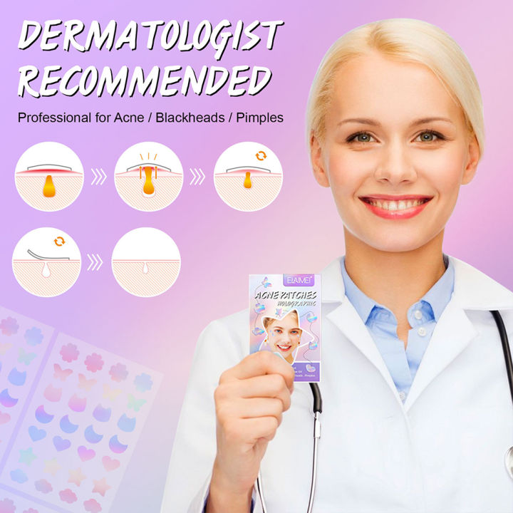Luxury 84pcs Removal Pimple Patch Self Adhesive Disposable Pimple Acne ...
