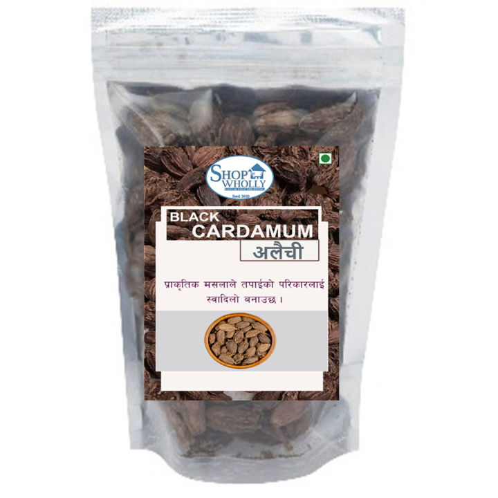 ShopWholly Premium Black Cardamom (Elaichi) – 100% Natural Aromatic ...